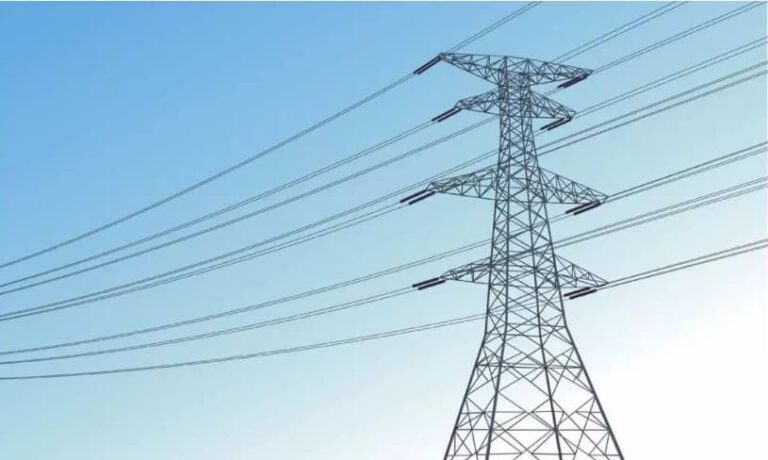 Bare overhead cable installation