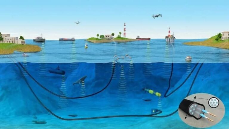 ¿Qué son los cable de fibra optica submarino?