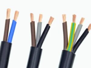What are cable colors of electrical cables?