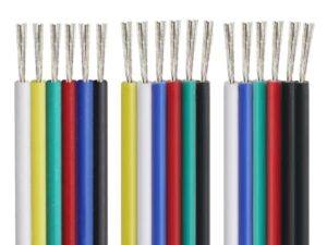 What are cable colors of electrical cables?